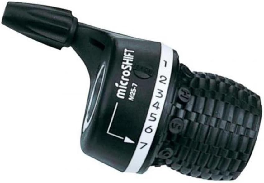 Amazon.com: MICROSHIFT MS25 Twist SHIFTERS 7-Speed Triple Optical ...