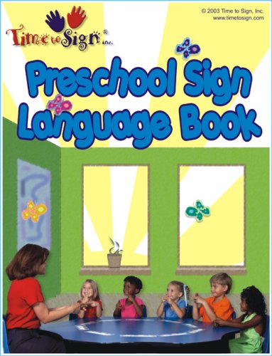 Time To Sign Preschool Sign language Book (English and Spanish Edition ...