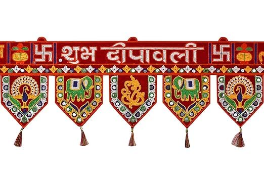 UPAVAN VATIKA Handmade Traditional Door Hanging/Bandarwal/Toran for ...