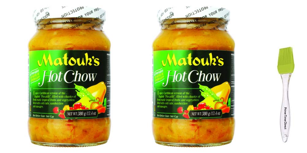 Amazon.com : Matouk's Hot Chow 13.5 oz (Pack of 2) Bundle with ...