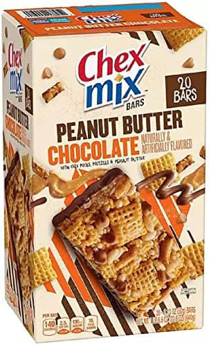 Amazon.com: Chex Mix Peanut Butter Chocolate Treat Bars (20 ct.)