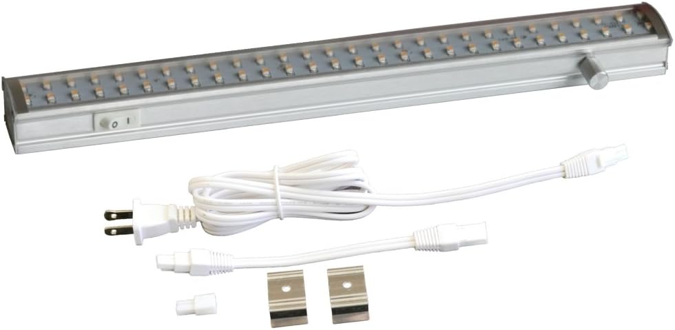 Sunlite 53077 6-Inch LED Undercabinet Hardwired Fixture, 6 Watts(30W ...
