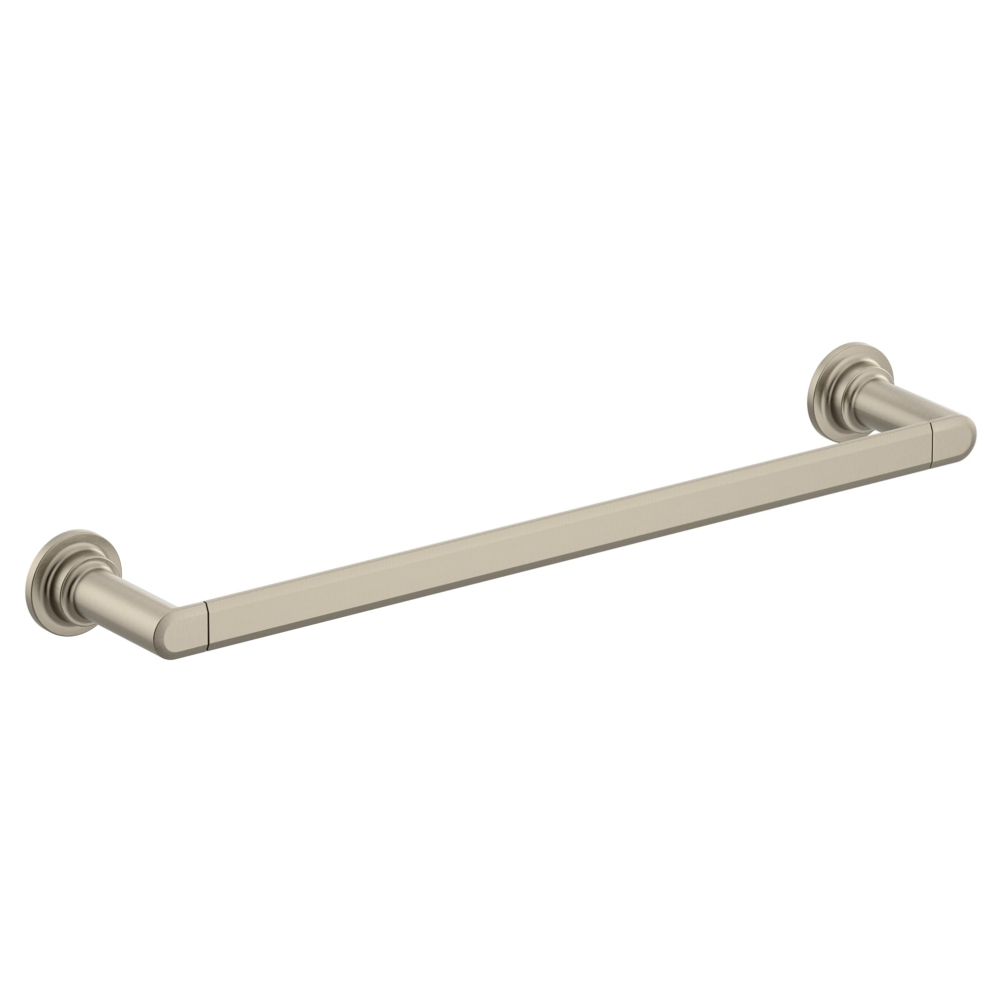 Moen Greenfield Brushed Nickel Towel Bar, Wall Mounted Bathroom Towel ...