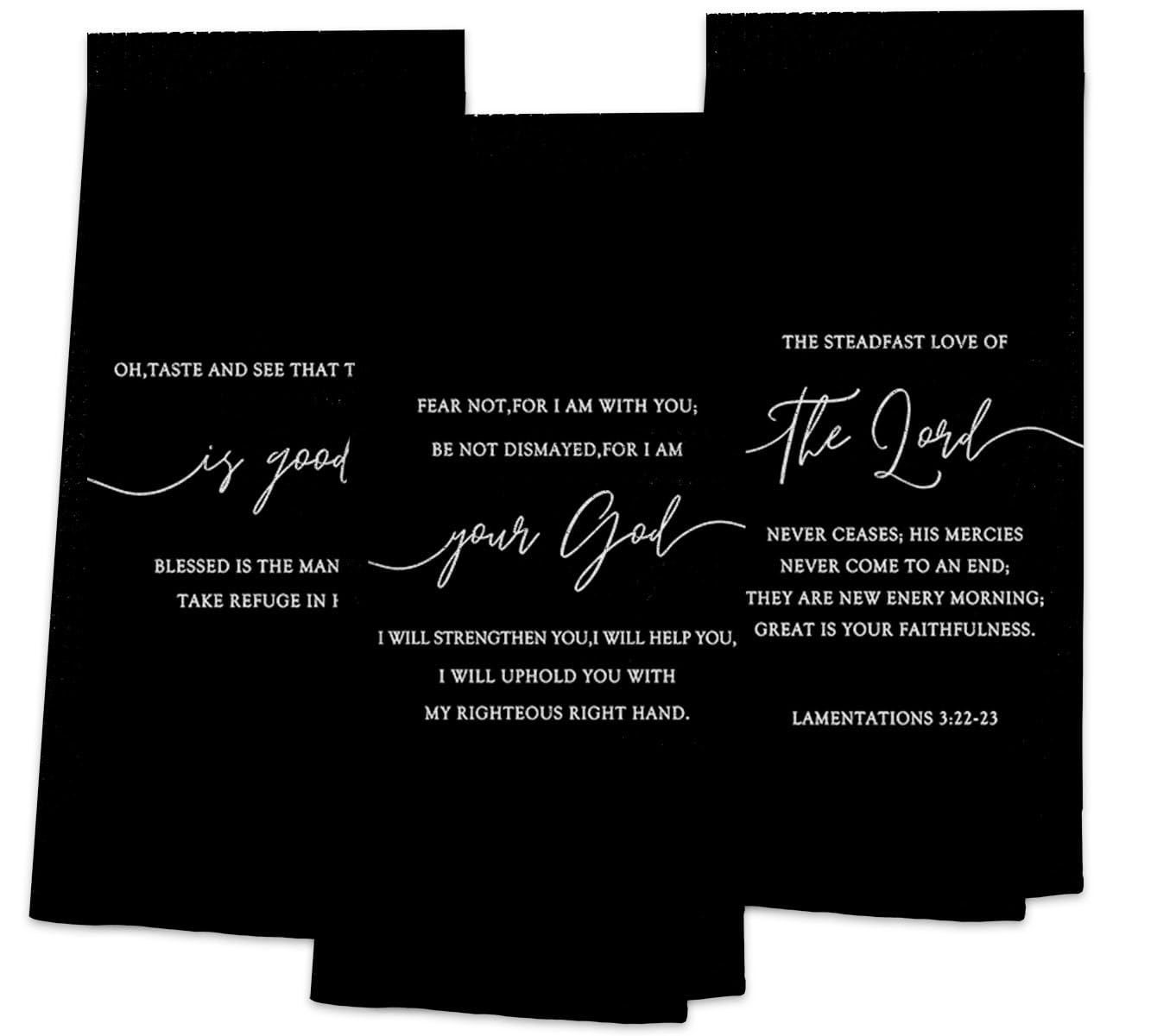 Amazon.com: TNUW Christian Bible Verse Scripture Soft and Absorbent ...