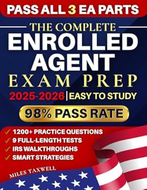Enrolled Agent Study Guide 2025-2026: 600 Practice Test Questions for ...