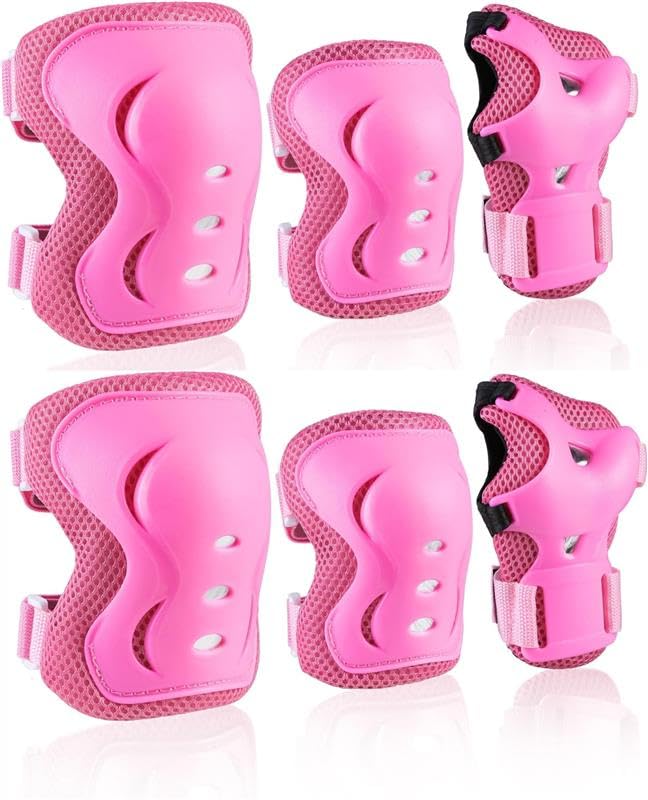 Jaspo Secure Hybrid Protective Gear Set - Knee, Elbow, and Wrist Guards ...