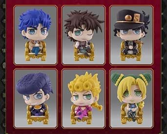 Amazon.co.jp: JOJO WORLD 2 Capsule Figure Collection 6 Types Comp Set ...