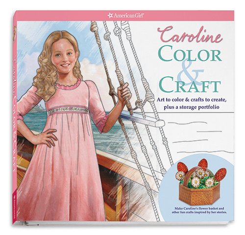 Caroline Color & Craft: Art to Color & Crafts to Create, Plus a Storage ...