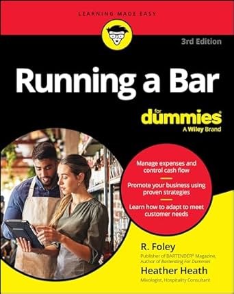 Running A Bar For Dummies (For Dummies: Learning Made Easy): Foley, R ...