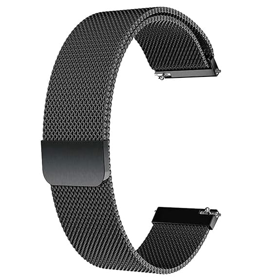 DHIMAHI Watch Strap Metal Chain Megnatic Loop 20mm compatible with ...