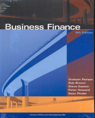 Business Finance: Graham Peirson: 9780074714720: Amazon.com: Books