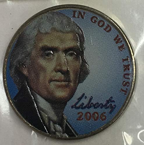 2006 P Colorized Jefferson Nickel Five-Cent Piece Uncirculated at ...