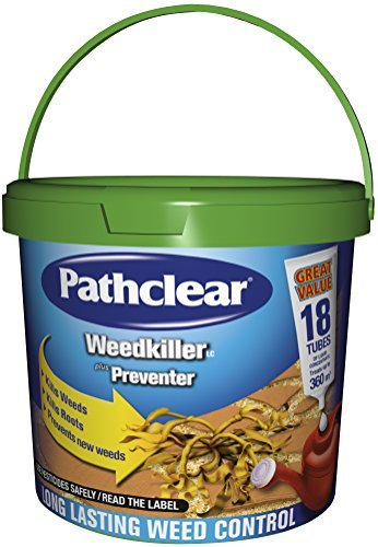4 X Pathclear Weedkiller + Preventer 18 Tube Concentrate Weedkiller Tub ...