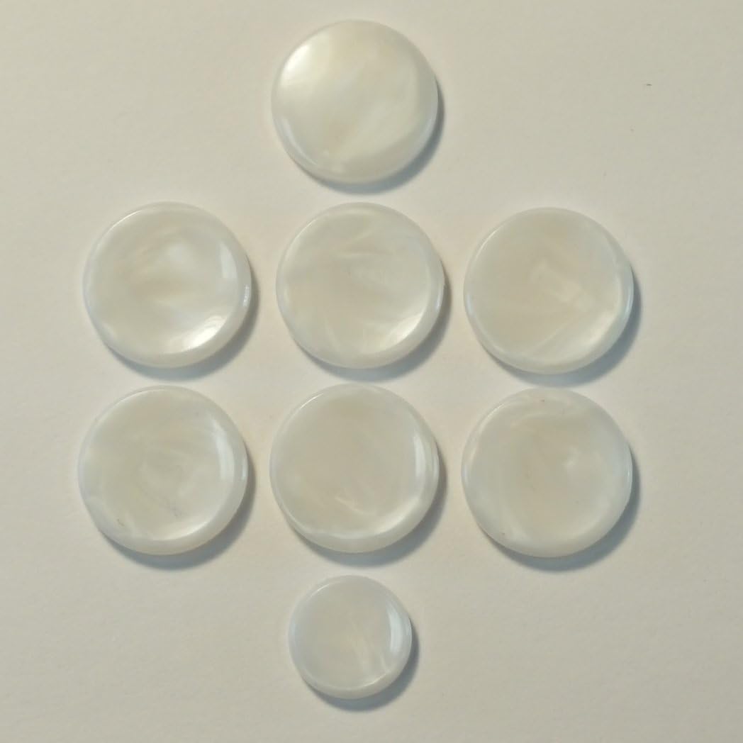 Amazon.com: 9Pcs/set Saxophone Key Buttons, Inlays White Abalone Shell ...