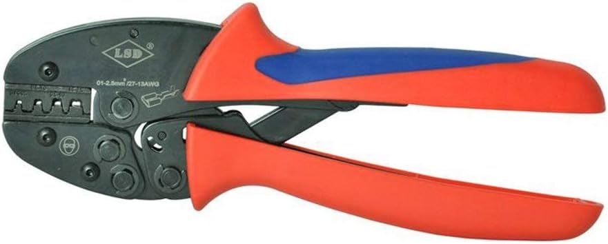 Amazon.com: Hand Crimping Tools for Crimping Non-Insulated Open Plug ...