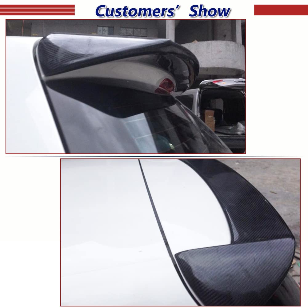 Buy JC SPORTLINE Carbon Fiber Roof Spoiler for Volkswagen VW Golf 6 VI ...