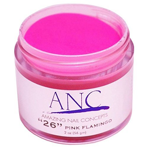 Amazon.com : ANC Dip Powder Amazing Nail Concepts 2 oz #26 Pink ...