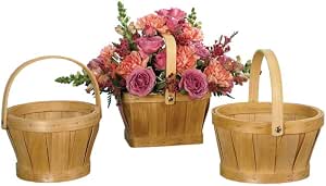 Amazon.com: 6" Baskets, 3 Assorted : Home & Kitchen