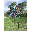 Amazon.com: 10-Pack Sparkly Reflective Pinwheels, Pin Wheel Holographic ...