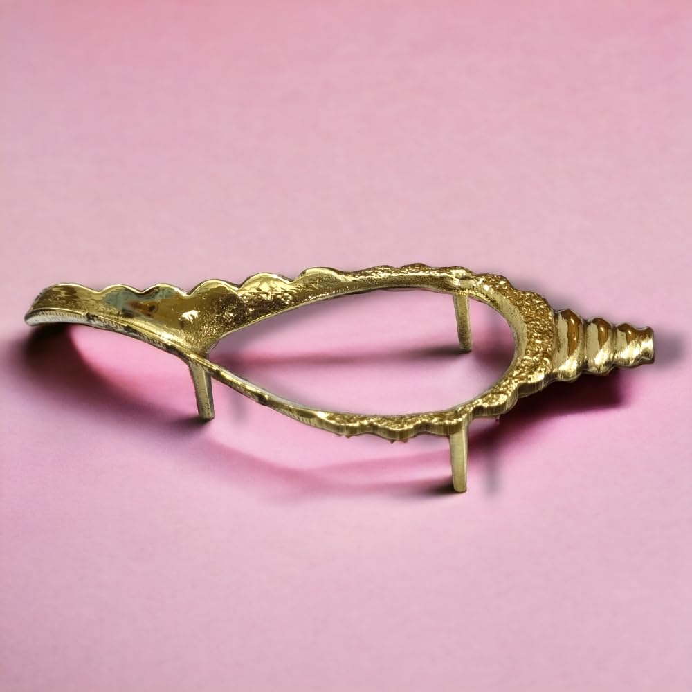 Divine Bazaar Brass jal Shankh Stand for Puja : Amazon.in: Home & Kitchen