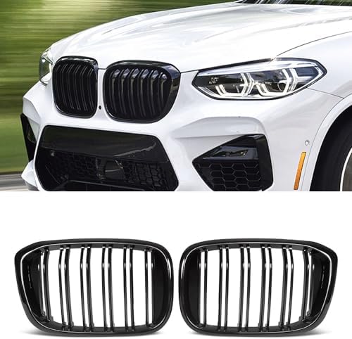 Amazon.com: Rongxu X3 G01 Gloss Black Grille For 2018-2021 BMW X3 G01 ...