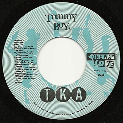 Amazon.com: TKA: One Way Love (45 RPM Vinyl) [Tommy Boy TB 866-7, 1986 ...