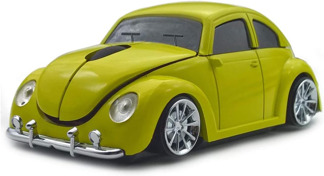 Amazon.com: SDGSQHA Sport Car Shaped Computer Mouse,Wireless Car Mouse ...