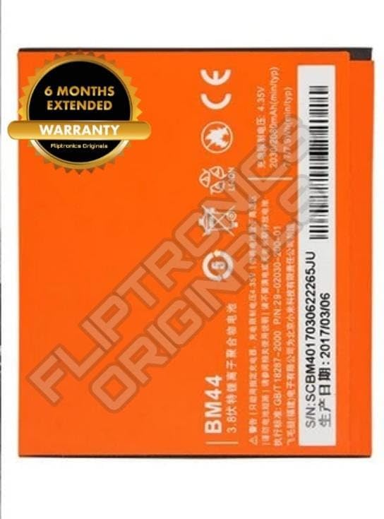 FLIPTRONICS ORIGINALS™ BM44 Battery for Redmi 2 / 2S / 2 / Battery with ...