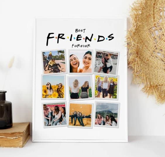 One Pinch Customised Photo Collage Frame for Friends Gift, Birthday ...