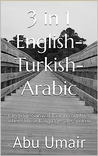 Amazon.com: 3 in 1 English-Turkish-Arabic: Language Survival Tool in ...