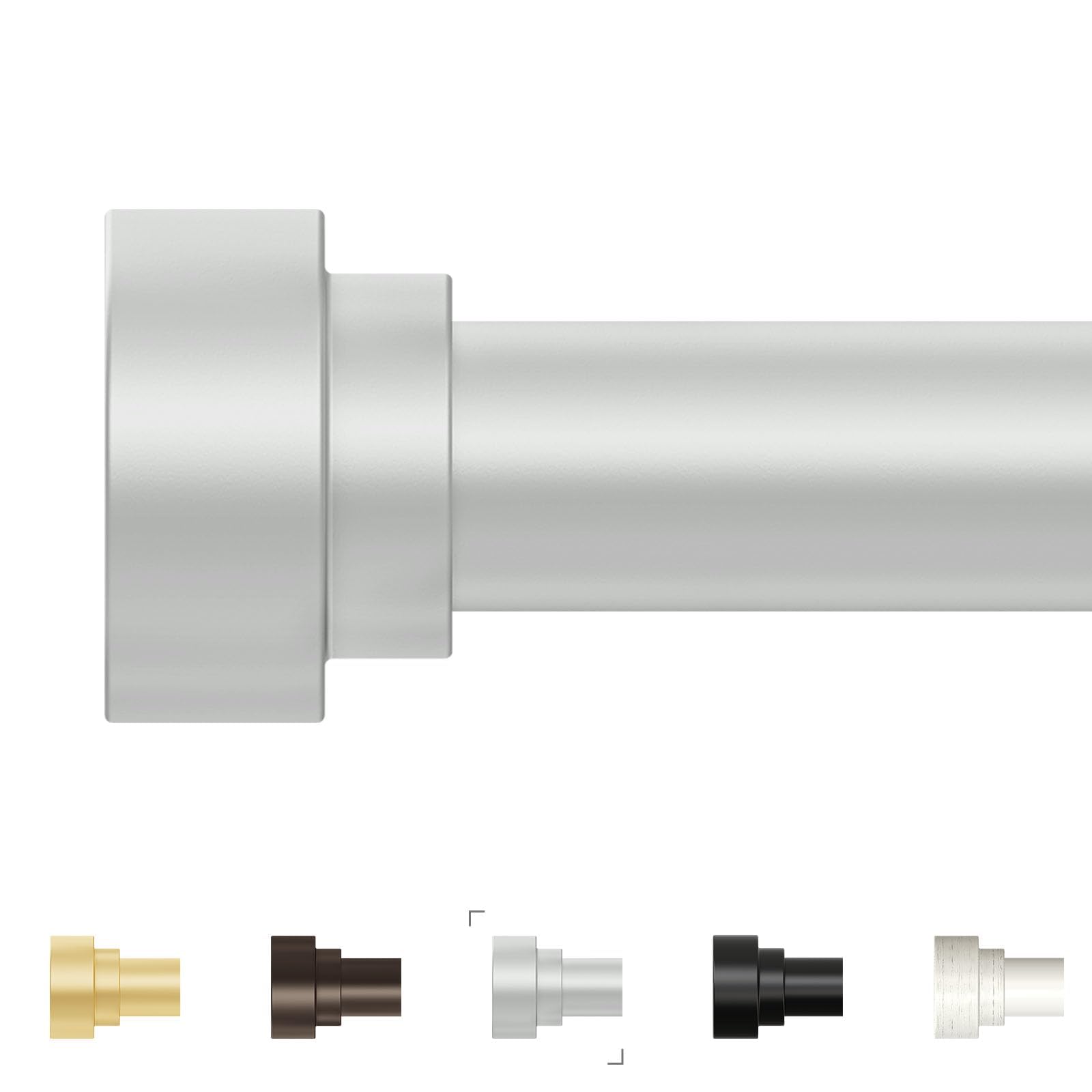 Amazon.com: Extra Long Curtain Rods 120 to 240 Inch(10-20ft),1Inch ...