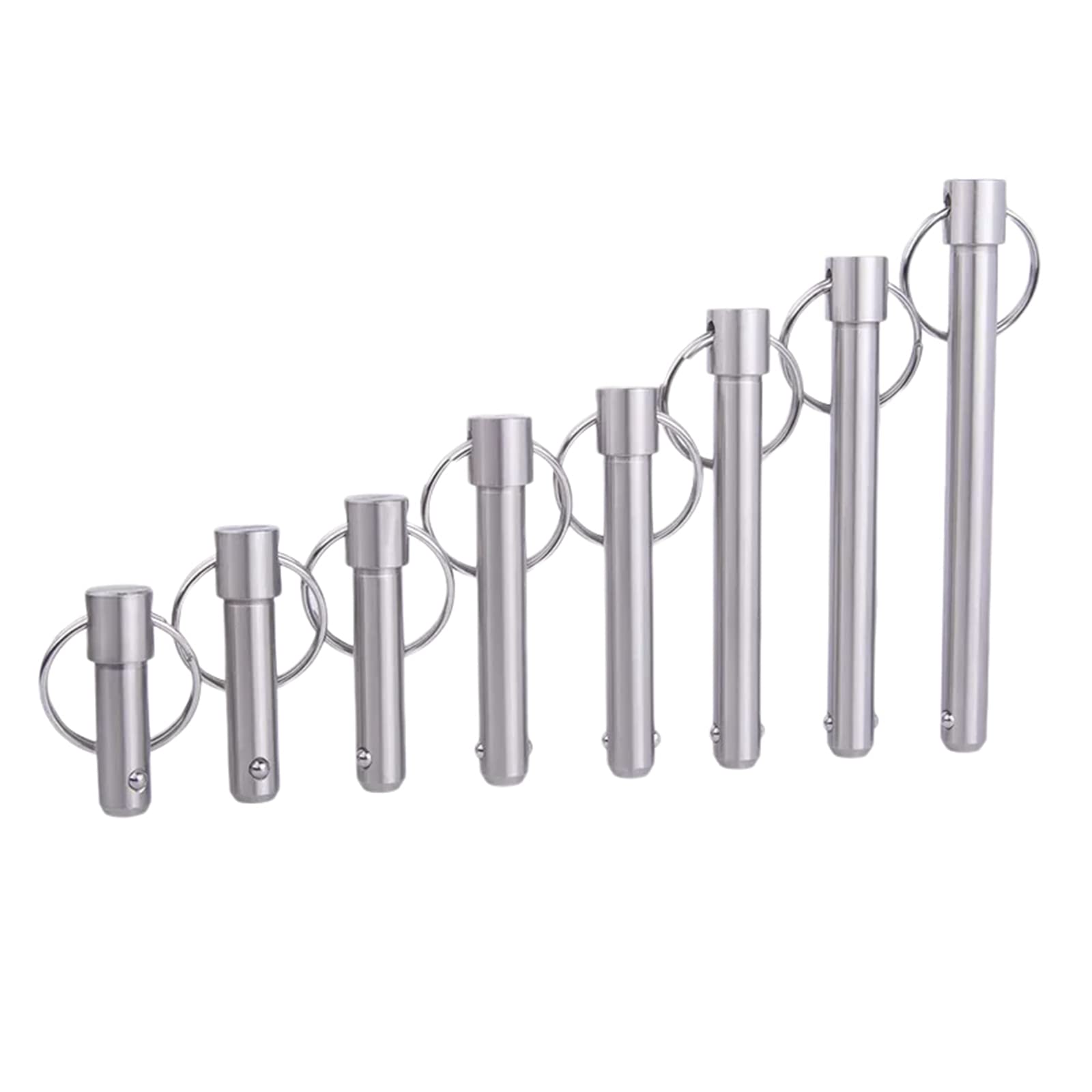 Stainless Steel S - 10mm Spring Type With Pull Ring For Quick Locking ...