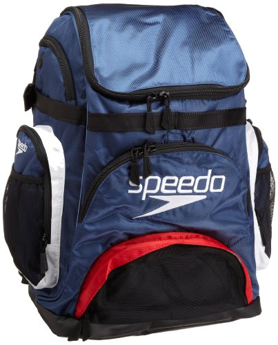 Speedo Performance Pro Backpack, Navy/Red/White (B001GFLOWG) | Amazon ...