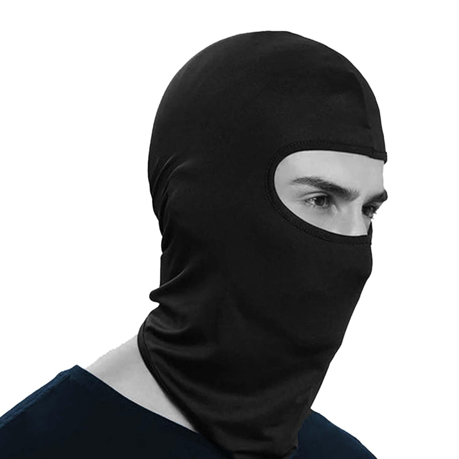 Kingsway® Full Face Cover Mask Balaclava, Black, Men and Women, Free ...