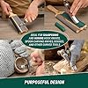 BeaverCraft LS5P1 Wood Carving Strop Wood Gouge Hook Knife Sharpening ...