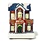 Amazon.com: allgala Mini Christmas Village House Crafted Polyresin Mini ...