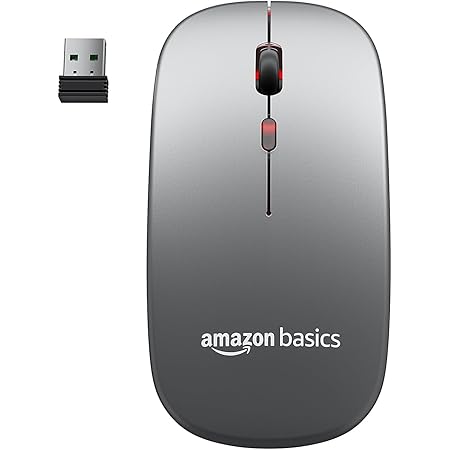 Amazon.in: Buy amazon basics 2.4GHz Wireless + Bluetooth 5.1 Mouse ...