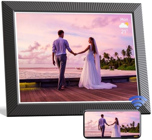 Amazon.com : Digital Picture Frame 16.2" Large-Digital-Photo-Frame ...