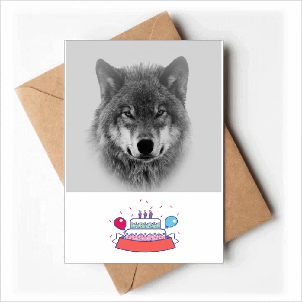 Happy Grey Wolf