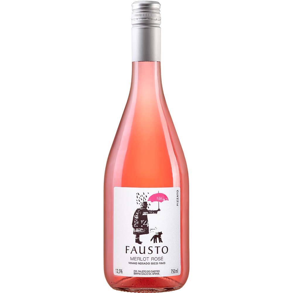 Vinho Fausto Merlot Rosé 750ml | Amazon.com.br