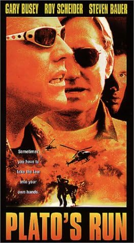 Amazon.com: Plato's Run [VHS] : Gary Busey, Roy Scheider, Steven Bauer ...