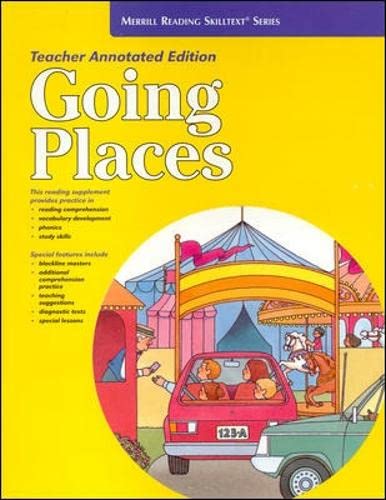 Amazon.com: Going Places Teacher's Edition (Merrill Reading Skilltext ...