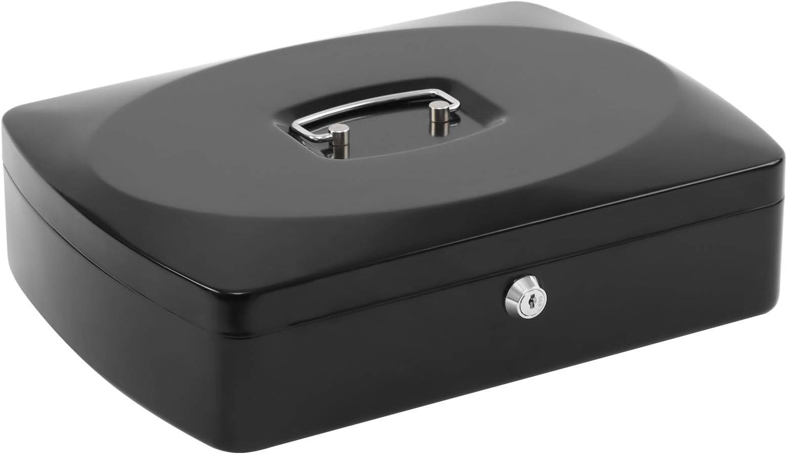 Amazon.com : Ultra-Slim Cash Box with Security Lock, 2H x 11 1/4W x 7 1 ...