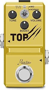 for Nano Series Boost Pedal, ROWIN LN 318, Analog Vintage Boosttuner ...