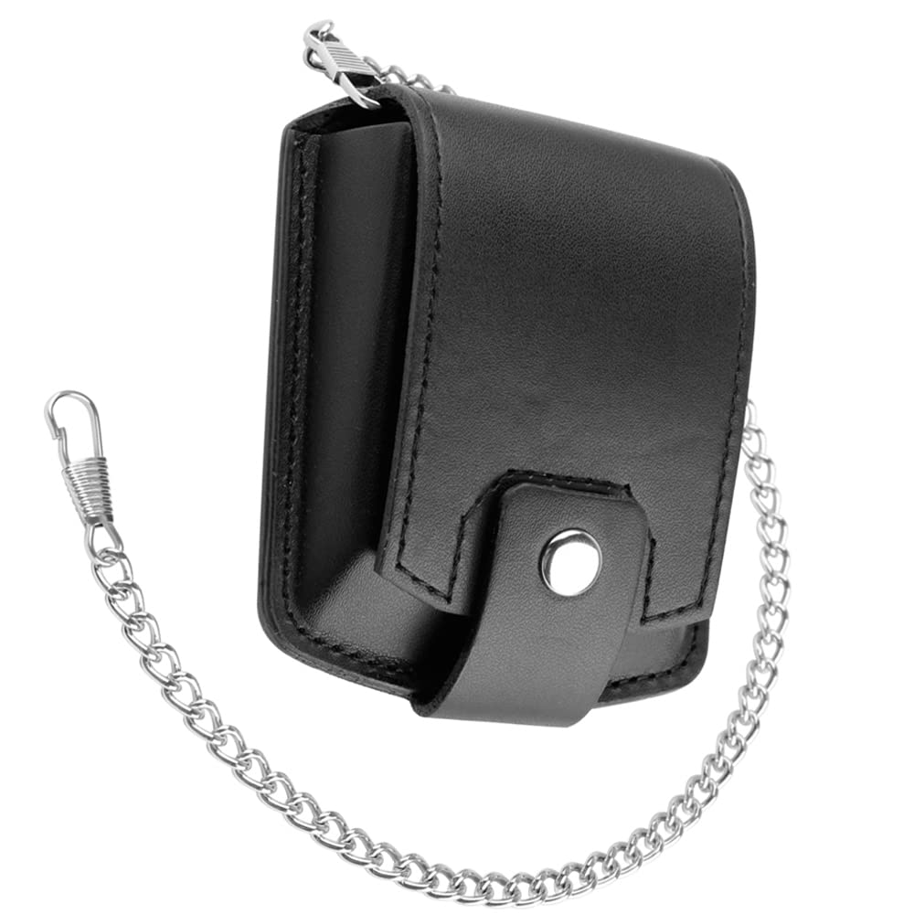 Tiong Vintage PU Leather Pouch Pocket Watch Bag 50mm Holder Storage Box ...