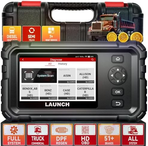 Amazon.com: IDUTEX TS710 Heavy Duty Truck Scanner with DPF Regen, Bi ...