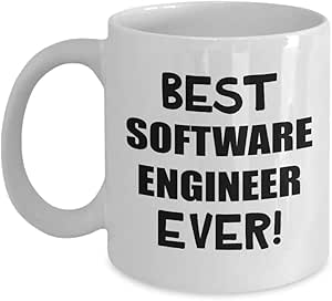 Amazon.com: Gifts for Best Software Engineer Ever Coffee Mug Tea Cup ...