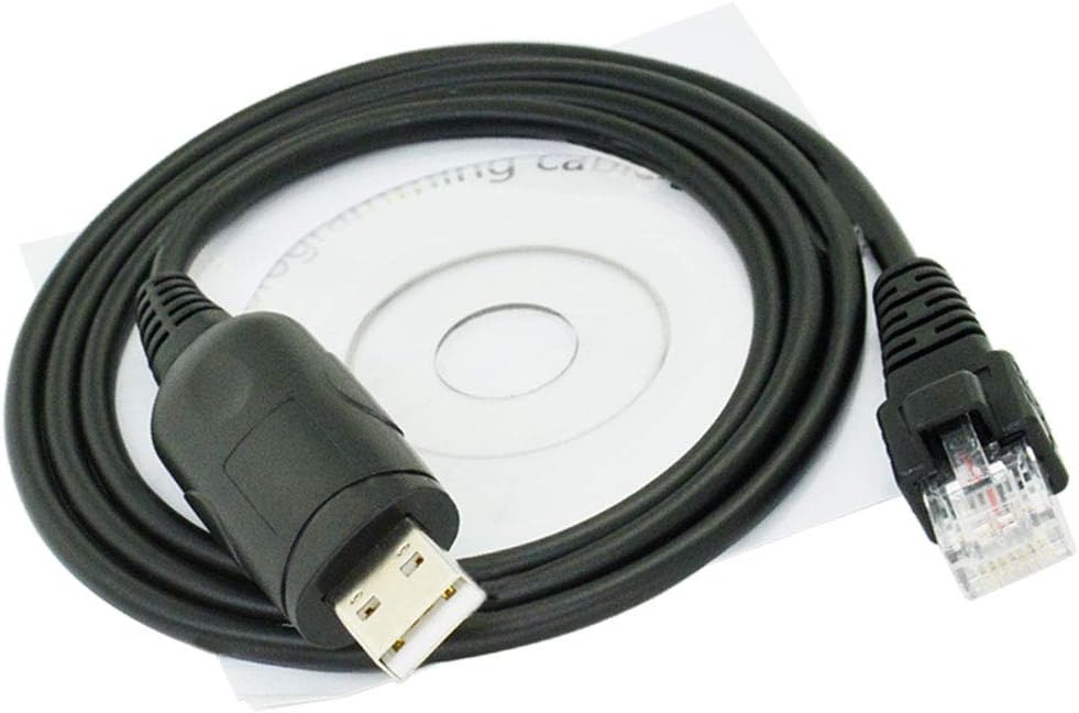 Amazon.com: KENMAX USB Programming Cable RJ45 8-Pin for Kenwood Radio ...