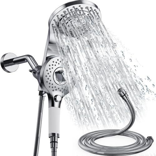 Amazon.com: Shower Heads With Handheld Spray Combo, High Pressure 2 IN ...