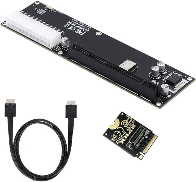 Amazon.com: NFHK PCI-E 3.0 M.2 M-Key to Oculink SFF-8612 SFF-8611 Host ...